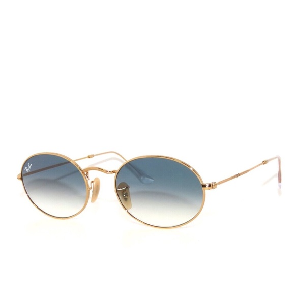 Ray-Ban | Accessories | Ray Ban Sunglasses 3547n 03f Gold Blue Gradient ...